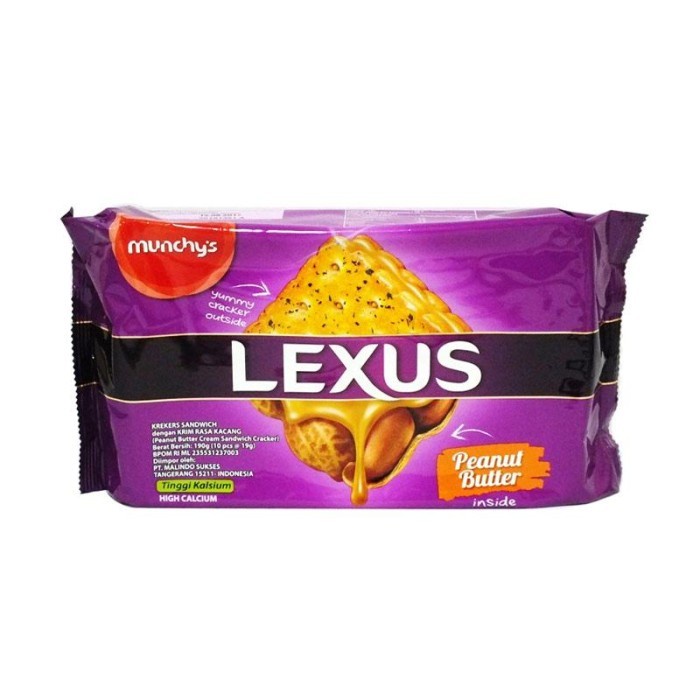 Jual LEXUS BISKUIT ISI 10 PCS - MUNCHYS LEXUS - BISKUIT VARIAN RASA ...