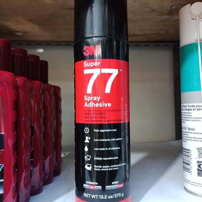Jual BARU! LEM 3M super 77 (475gr) | Shopee Indonesia