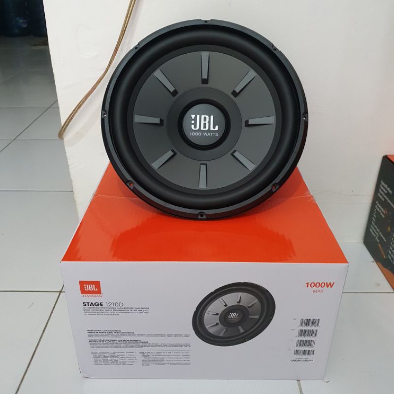 Jual Subwoofer JBL stage 1210D double coil 12 inch | Shopee Indonesia