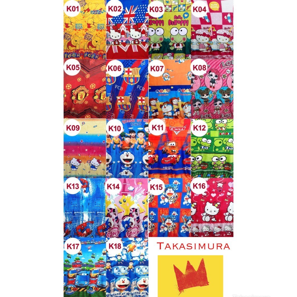 Jual New Selimut Anak Dewasa Karakter Bulu ukuran 130 x 180 CM Doraemon ...