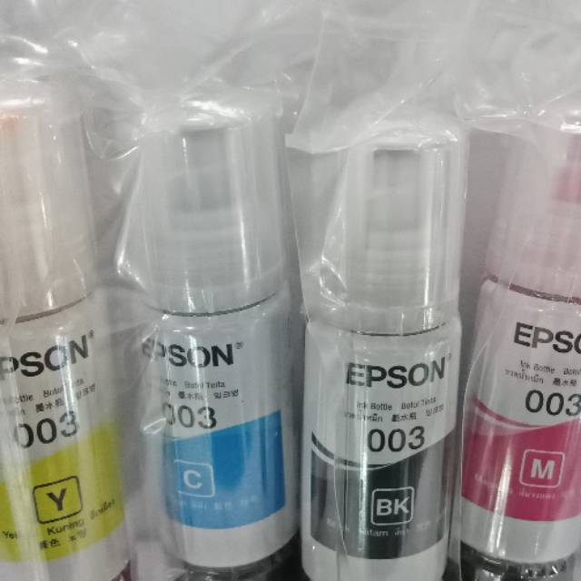 Jual Tinta epson 003 original 1 Set lospack | Shopee Indonesia