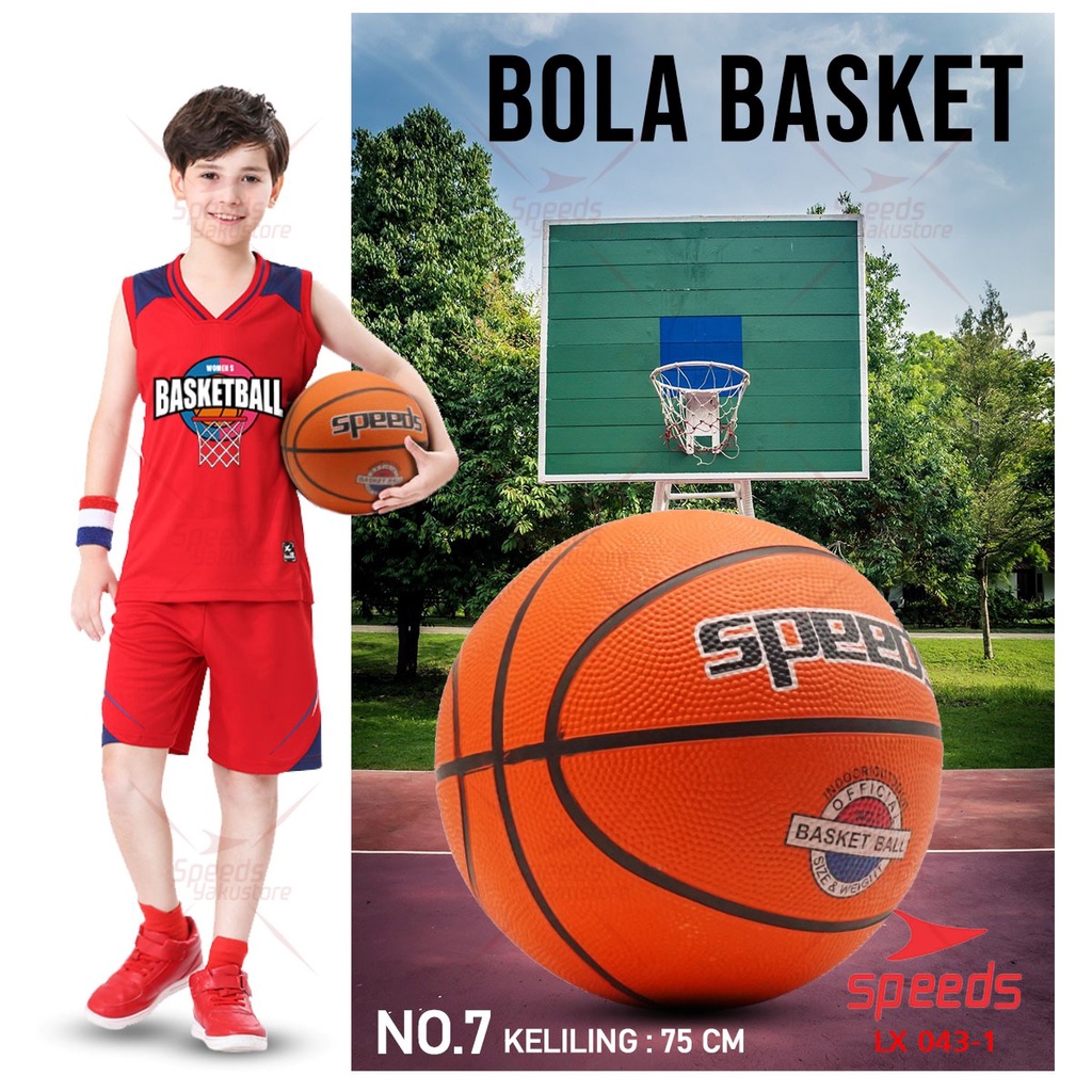 Jual SPEEDS Bola Basket Olahraga Basketball Original Minsa Natural ...