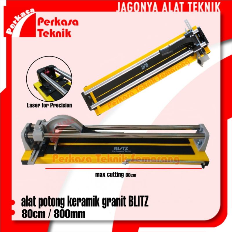 Jual BLITZ Alat Meja Potong Granite Keramik 80cm 800mm Laser Manual ...