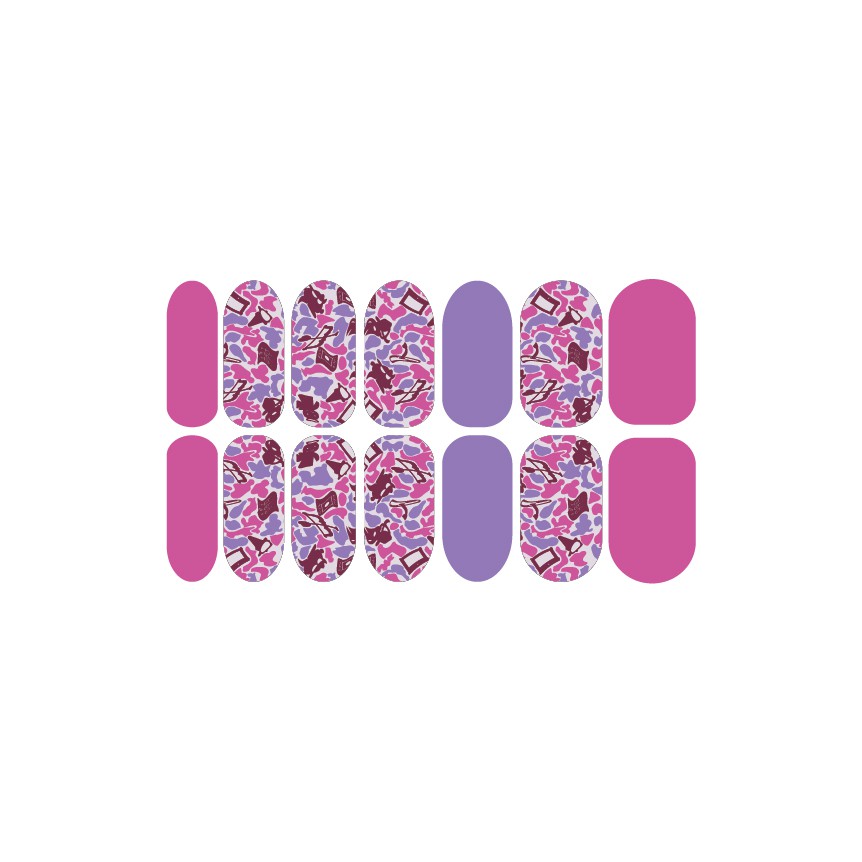 Jual POTATOO Nail Doraemon Pink Army Temporary Tatto Sticker | Shopee ...