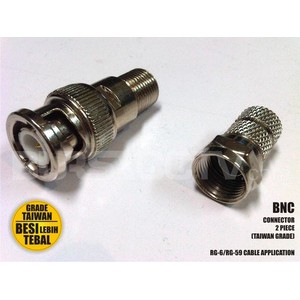 Jual Connector CCTV RG6 RG59 BNC Drat RCA Male Female | Shopee Indonesia