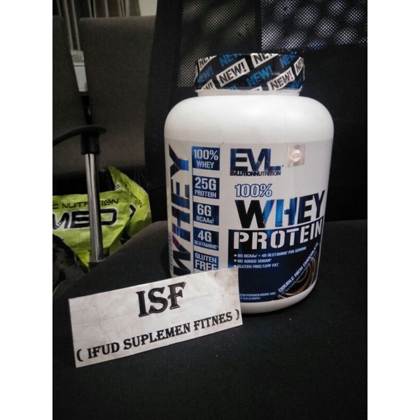 Jual EVL Whey Protein Ecer 1 lbs Repack 450 Gram Evl Whey Eceran 1 lbs ...