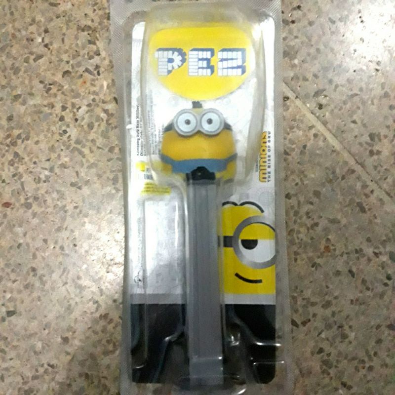 Jual PEZ MINION DISPENSER TEMPAT PERMEN FIGURE MINIONS CANDY FIGUR ...
