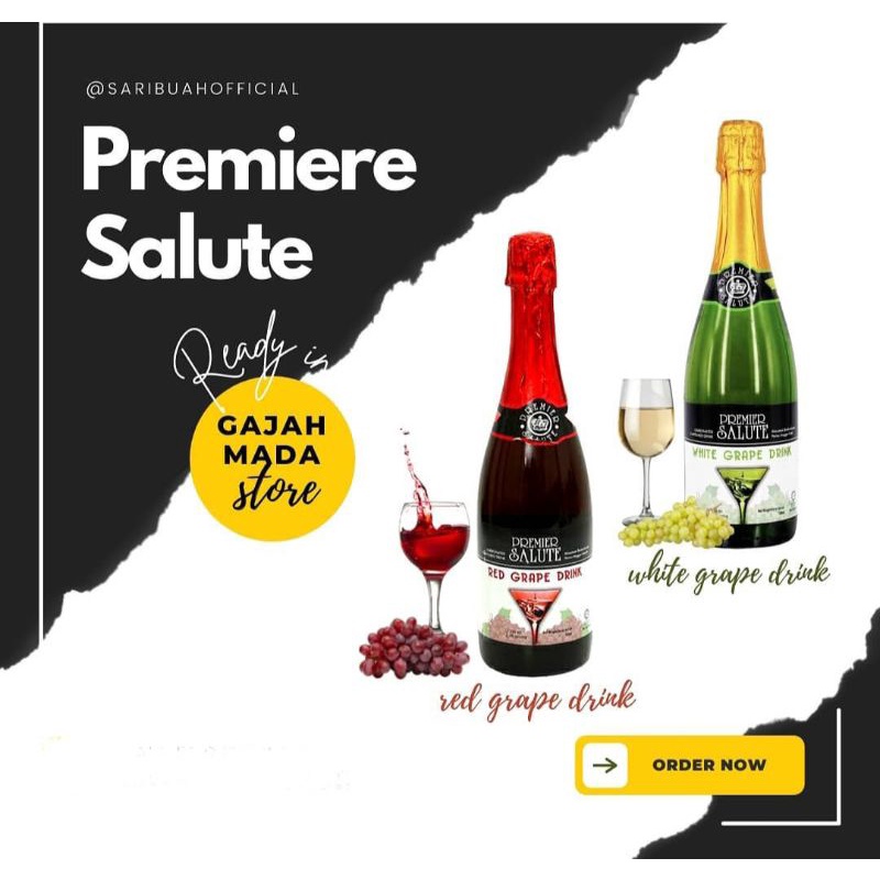 Jual Premier salute red grape drink/Minuman anggur/Minuman buah | Shopee Indonesia