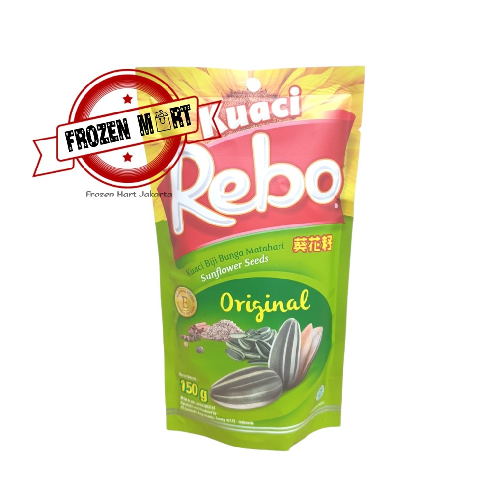 Jual Rebo Kuaci Original 150 Gr Kuaci Rebo 150gram Kuacirebo 150