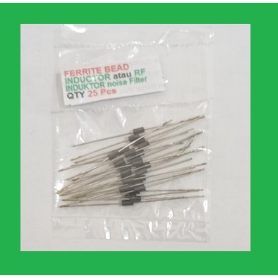 Jual QTY 25 Pcs FERRITE BEAD INDUCTOR atau RF INDUKTOR noise Filter ...