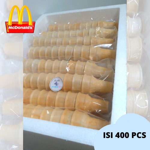 Jual CONE ICE CREAM | CONE ES KRIM MCD DIAMOND DIAMETER 5.5 CM | 1 BOX ...