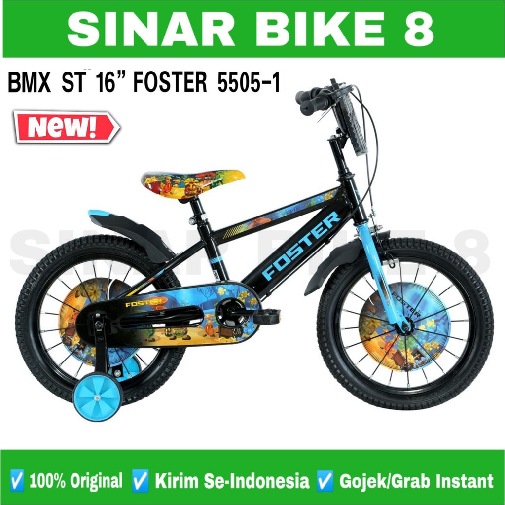 Jual Sepeda Anak Laki Ukuran 12" 16" dan 18 Inch BMX RICHBIKE RB 606 1 ...