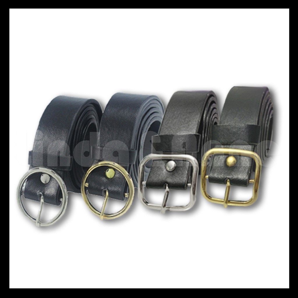 Jual Belt Ikat TaIi Pinggang Fashion Unisex Murah Bahan PU Gesper Sabuk ...