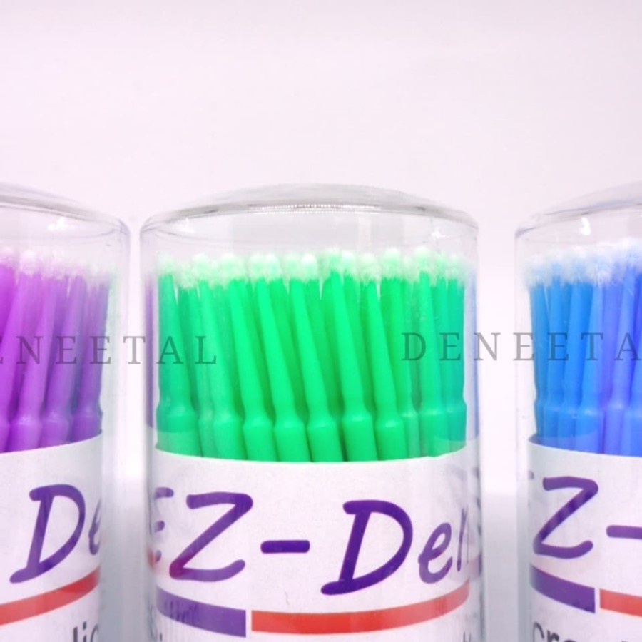 Jual DENTAL MICRO BRUSH ISI 100/ MICRO APPLICATOR / BONDING APPLICATOR ...