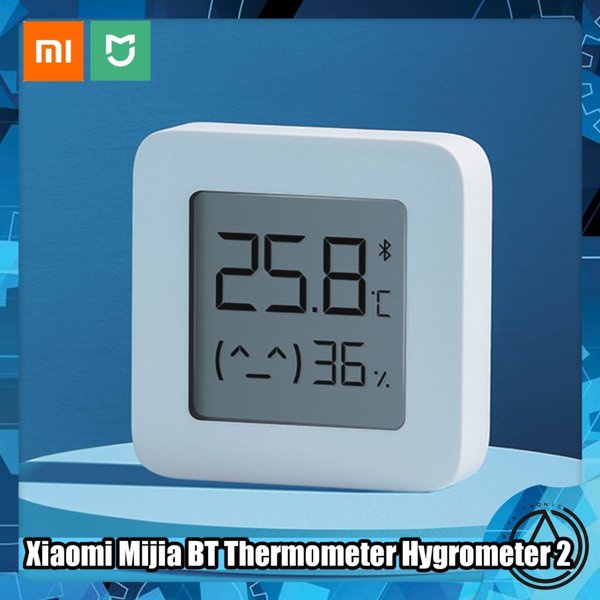Jual Xiaomi Mijia Smart Thermometer Hygrometer 2 Mi Home App Thermostat ...