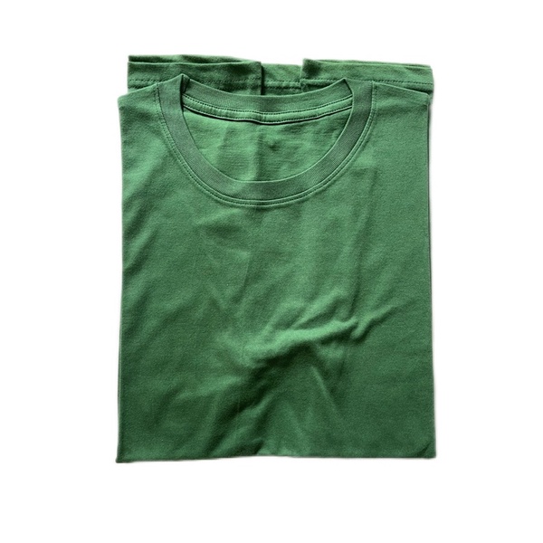 Jual Kaos polos Cotton Combad 20s lengan pendek warna hijau navy ...