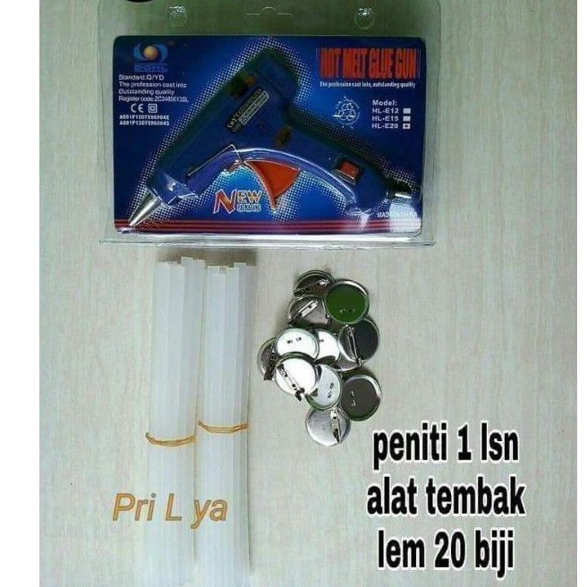 Jual paket kecil lem lilin paket hemat lem tembak paket hemat lem bakar ...