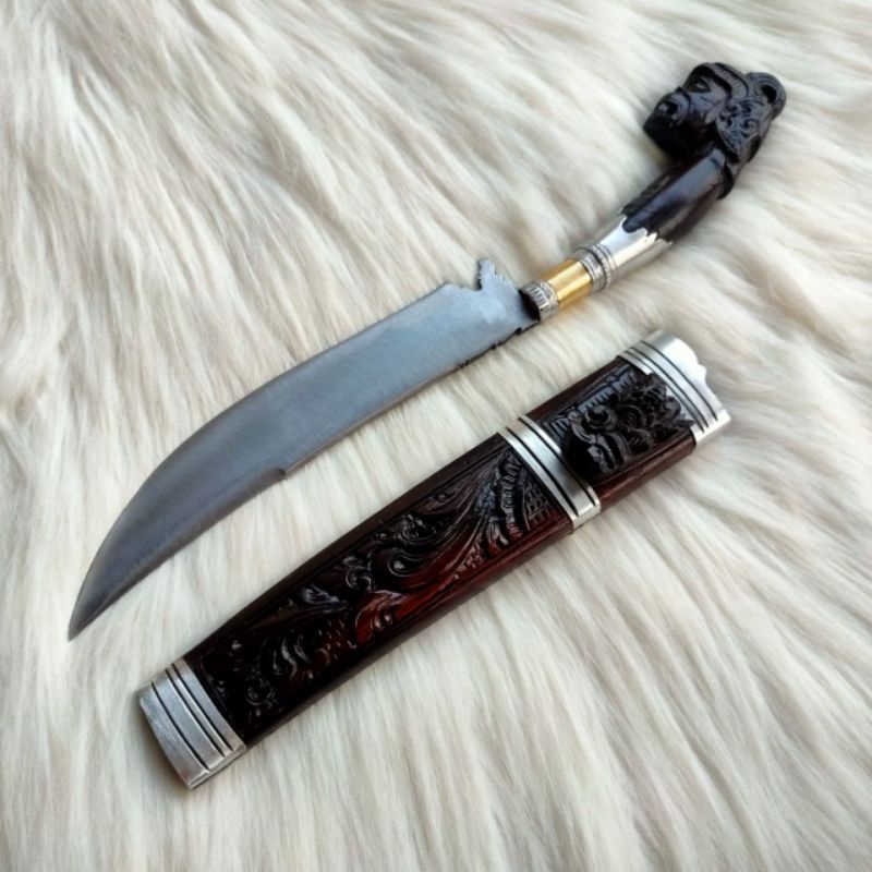 Jual Pisau Bali Sadu Ukiran Tualen asli Pengerajin Pande Besi | Shopee ...