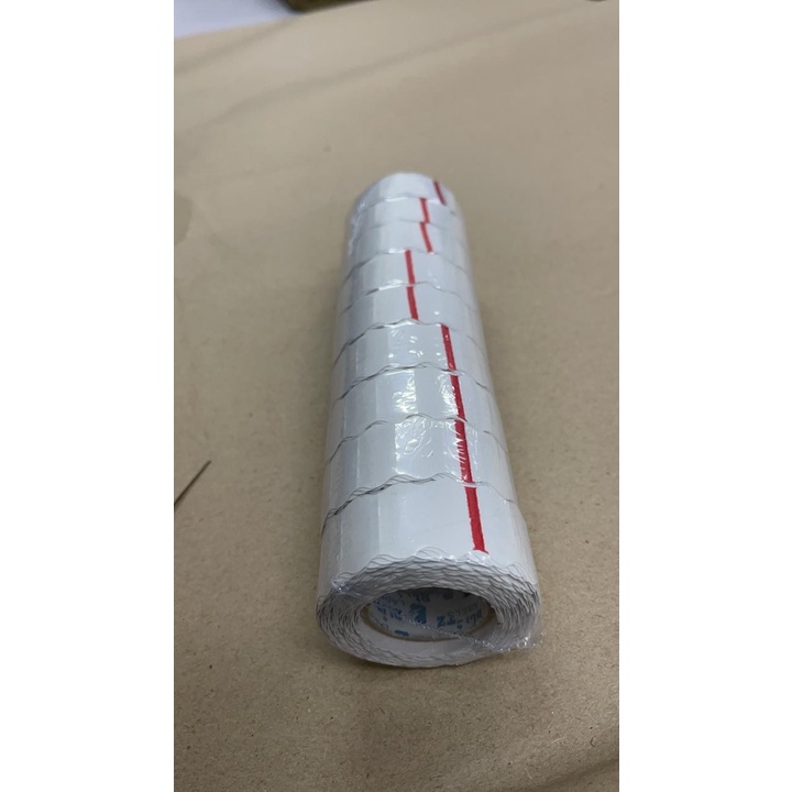 Jual Sticker Numbering Putih / White Per Roll (isi 9pcs) / Label Stiker ...