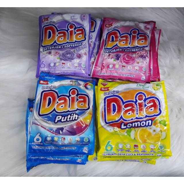Jual Deterjen Daia renceng (isi 6 sachet) | Shopee Indonesia