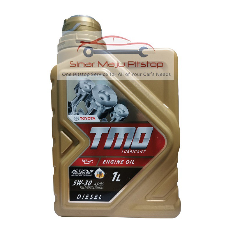 Jual TMO FULL SYNTHETIC DIESEL ENGINE OIL 5W-30 A5 B5 Botol 1 Liter - OLI MESIN SOLAR SEMUA ...