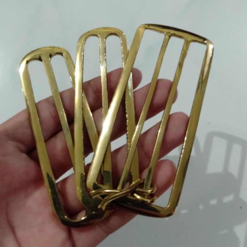 Jual Kepala sabuk juwara/ sabuk betawi/ gesper haji kuningan asli ...