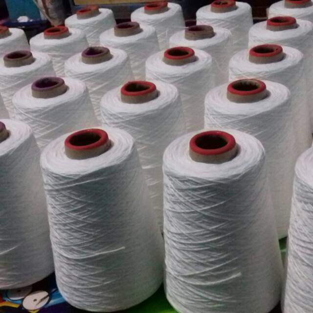 Jual Benang jala katun putih natural D9, 500 gram | Shopee Indonesia