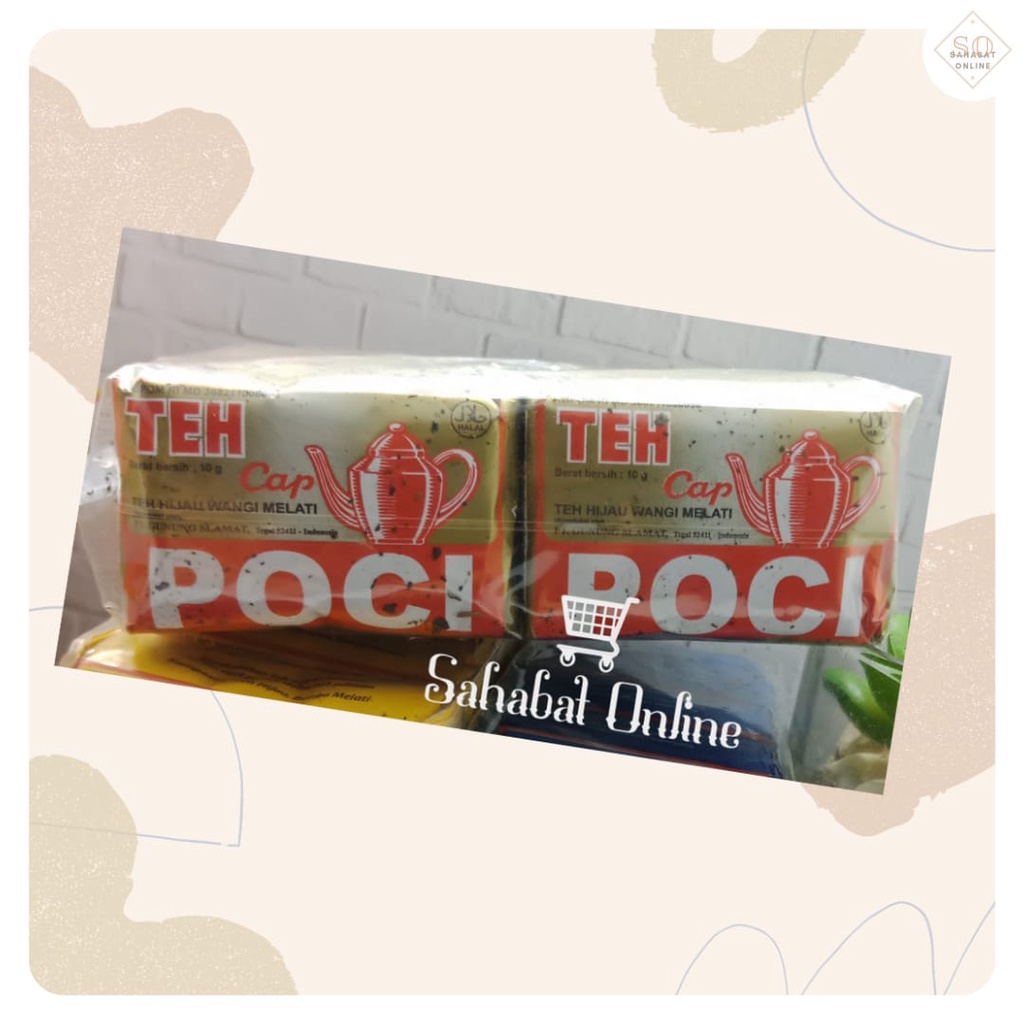 Jual TEH POCI GOLD/TEH KHAS TEGAL/TEH 1 PAK ISI 10 | Shopee Indonesia