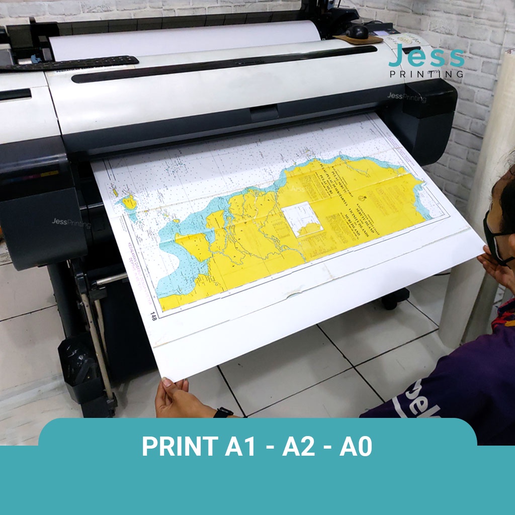 Jual Cetak Print A1 A2 A0 Hvs 100 Gram Hitam Putih ~ Cocok Gambar ...