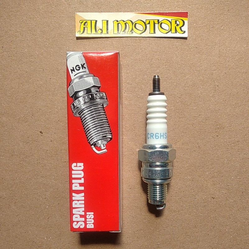 Jual Busi injeksi CR6HSA NGK mio j fino soul gt 94700-00372 ori YAMAHA | Shopee Indonesia