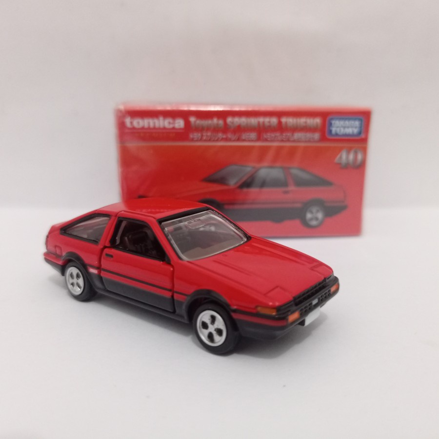 Jual Tomica Premium 40 Toyota Sprinter Trueno initial D merah takara tomy murah | Shopee Indonesia