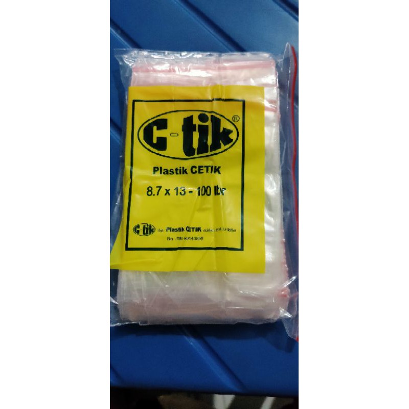 Jual Plastik Klip Ctik 8.7x13cm/Plastik Klip/Plastik Ctik | Shopee ...