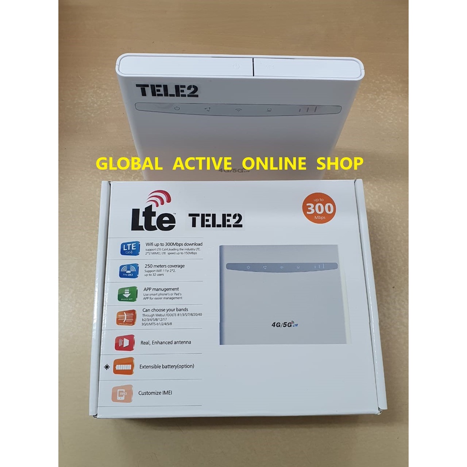 Jual Home Router 4G Lte Tele2 B525 | Shopee Indonesia