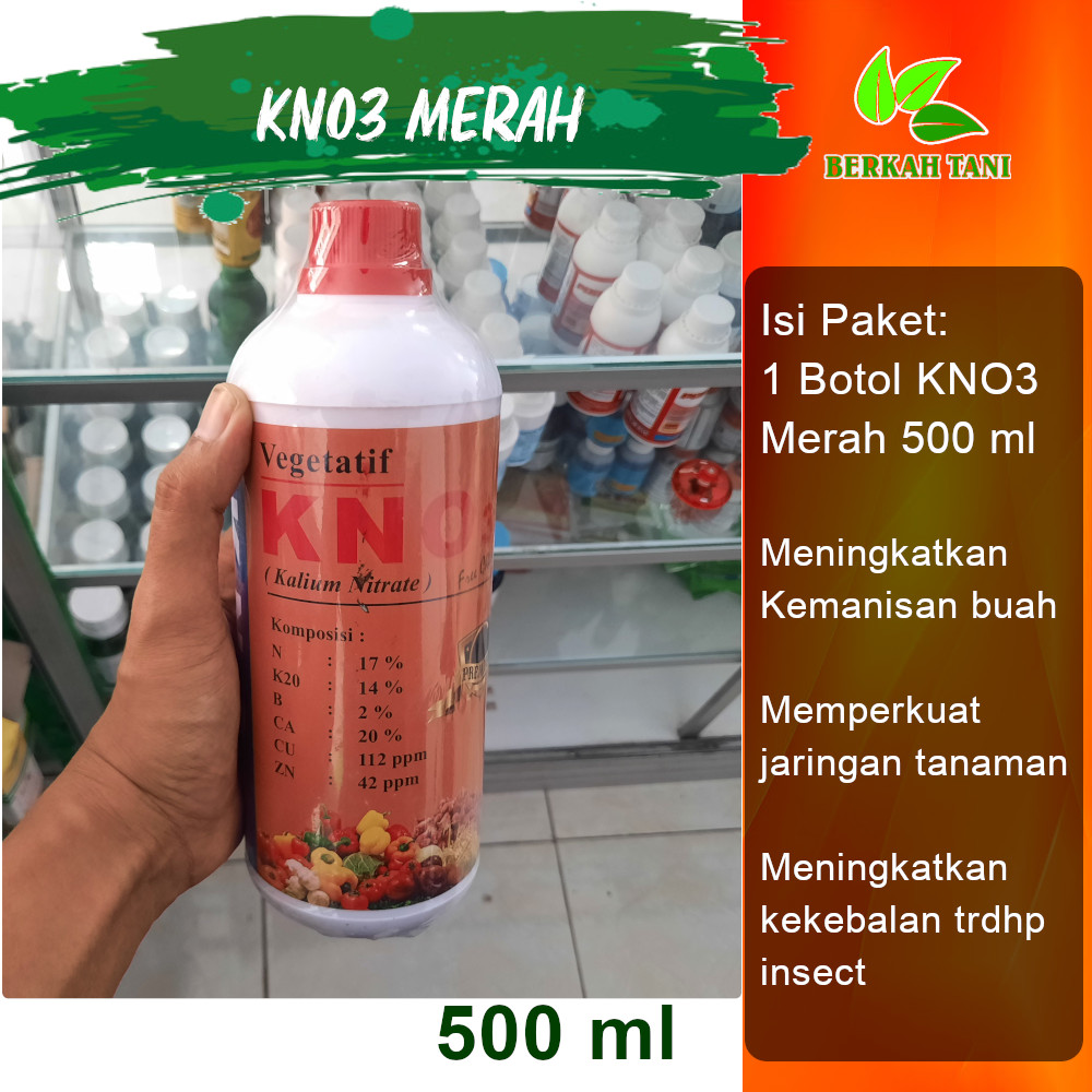 Jual KNO3 Merah Cair 500 ml Kalium Nitrat | Shopee Indonesia