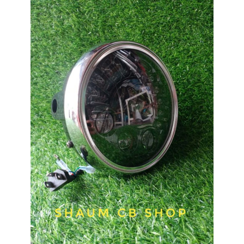 Jual LAMPU DEPAN MEGAPRO NEW SET DAYMAKER HEADLAM MEGAPRO PRIMUS SET ...