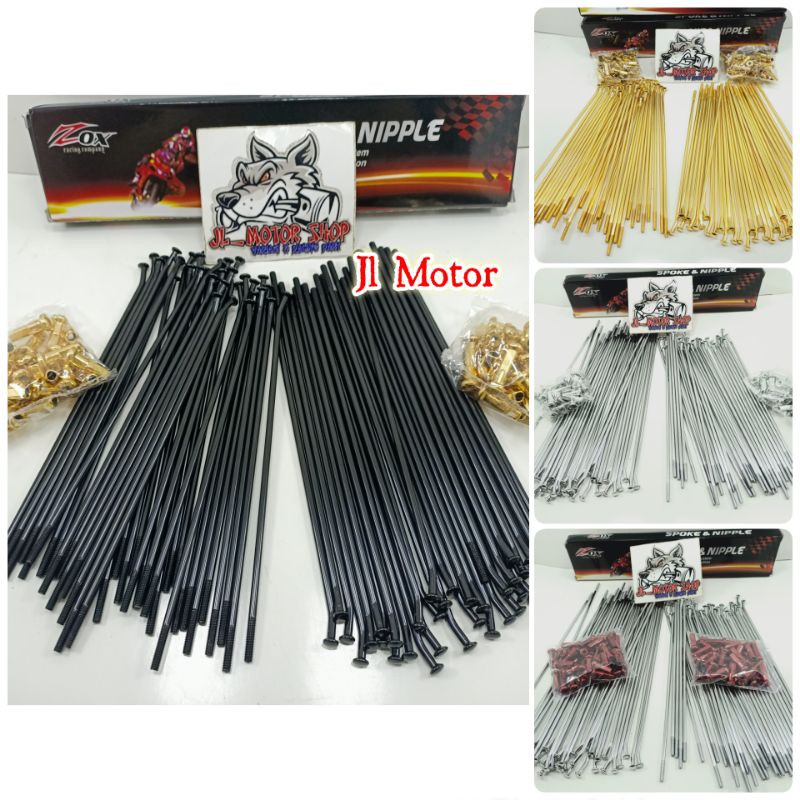 Jual Jari Jari Klx Ring 17 17 16 19 18 21 Hitam Gold Chrome - Ruji ...