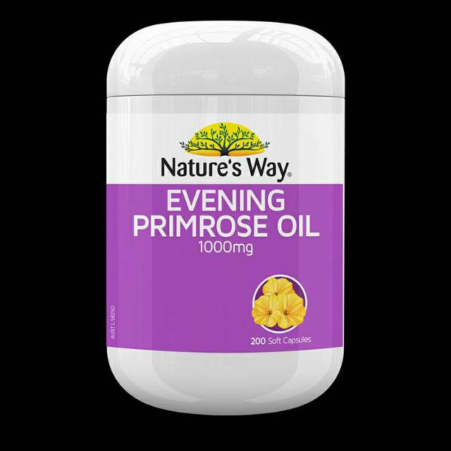 Jual Nature's Way Evening Primrose Oil 1000mg 200 Capsules | Shopee ...