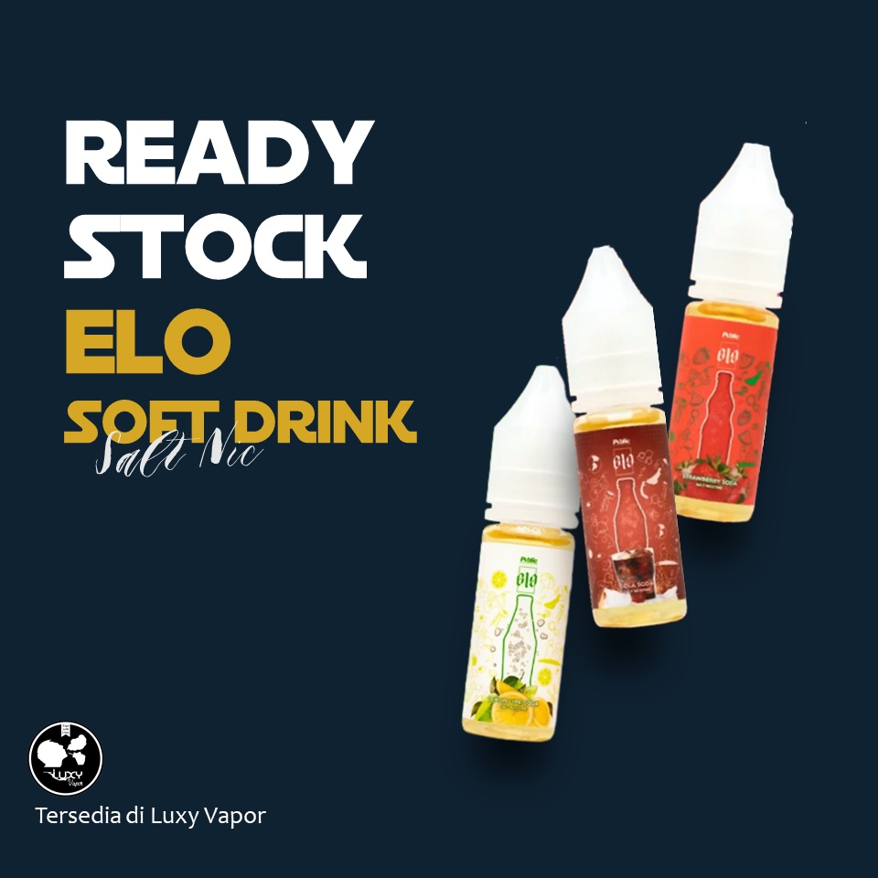 Jual Elo Soft Drinks Salt Nic 2022 Cola , Sprite , Fanta | Shopee Indonesia