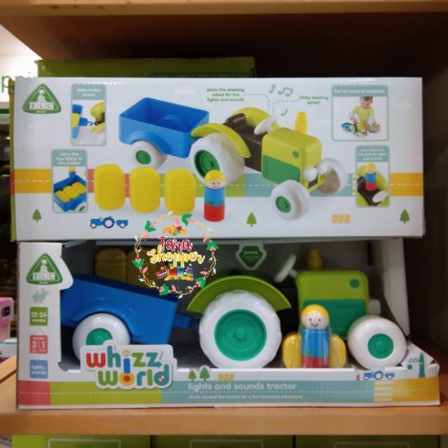 Jual ELC whizz world light and sound tractor | Shopee Indonesia