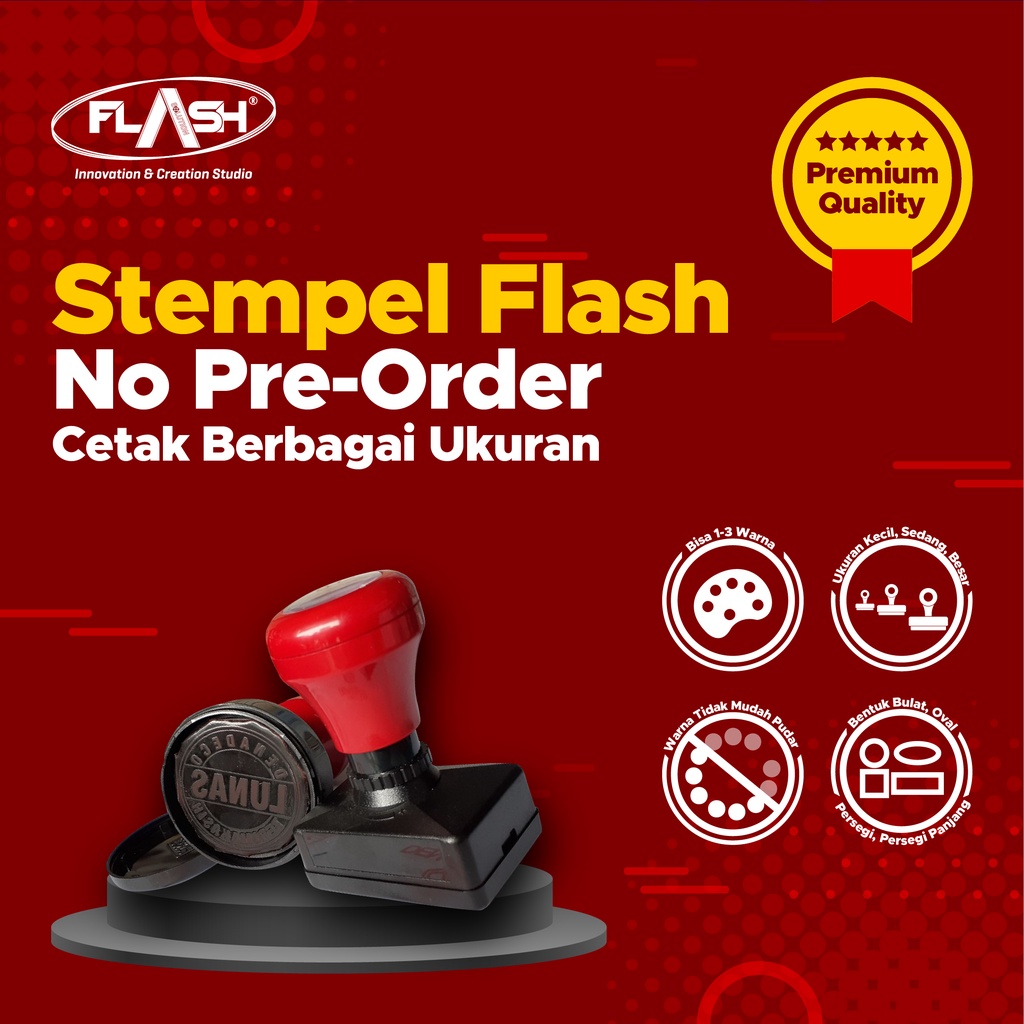 Jual Custom Stempel Otomatis | Shopee Indonesia