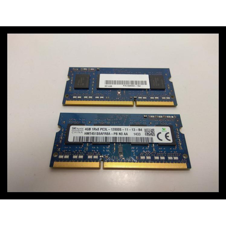 Jual Special Ram Laptop 4Gb Ddr3 Pc3L - 12800S Sk Hynix Bekas | Shopee ...
