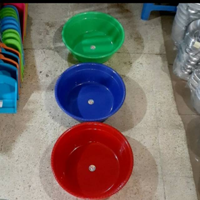 Jual Baskom 20 warna komet star/Baskom plastik warna ukuran 20 | Shopee ...