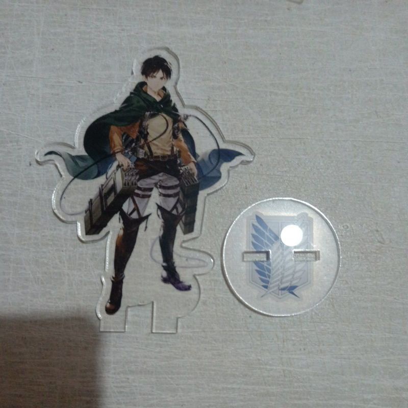 Jual Standee / Stand Acrylic Attack on Titan (AOT) Levi Misaka Annie ...