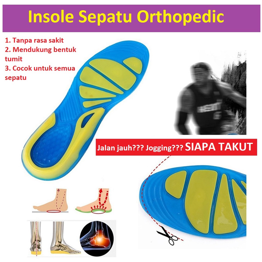 Jual Insole Sepatu Orthopedic / Alas Kaki Sepatu Orthopedi / Alas kaki ...