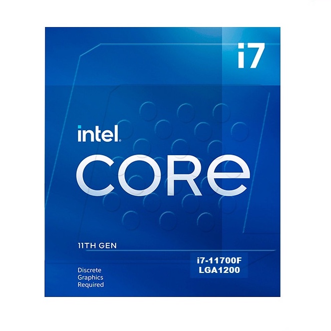 Jual Processor INTEL 1200 CORE I7-11700F LGA1200 prosesor Rocket Lake ...