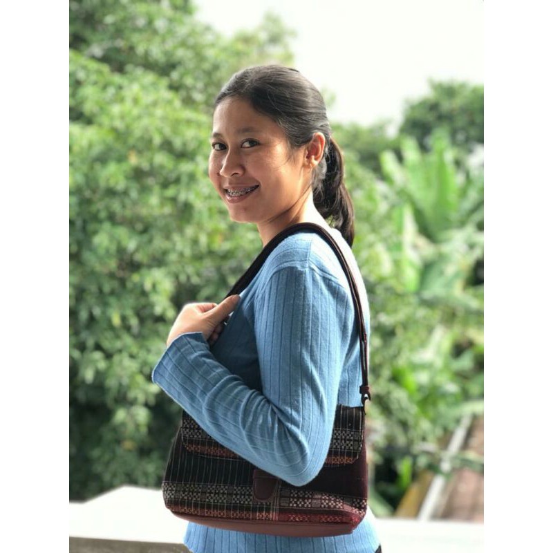 Jual Tas Wanita Etnik Tenun Ulos Batak Size: 28*5*27 (Merek: Nopita_Stp ...