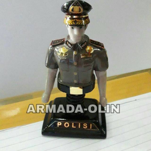 Jual Patung miniatur|Patung miniatur polisi|Patung miniatur 1/2 badan ...