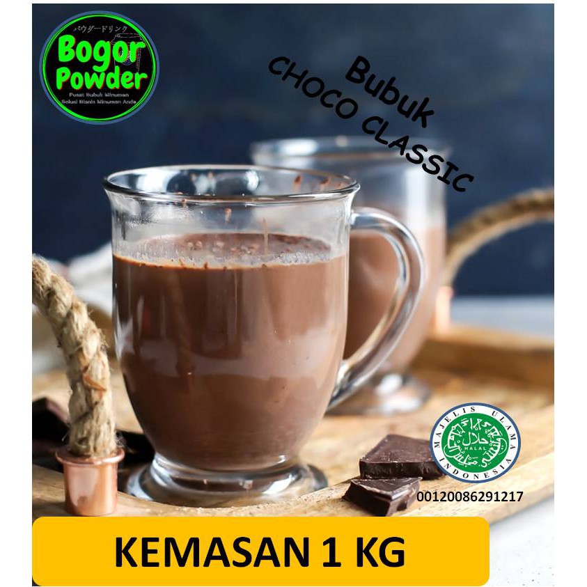 Jual Choco Classic Powder 1kg / Powder Choco Classic 1Kg / Bubuk ...
