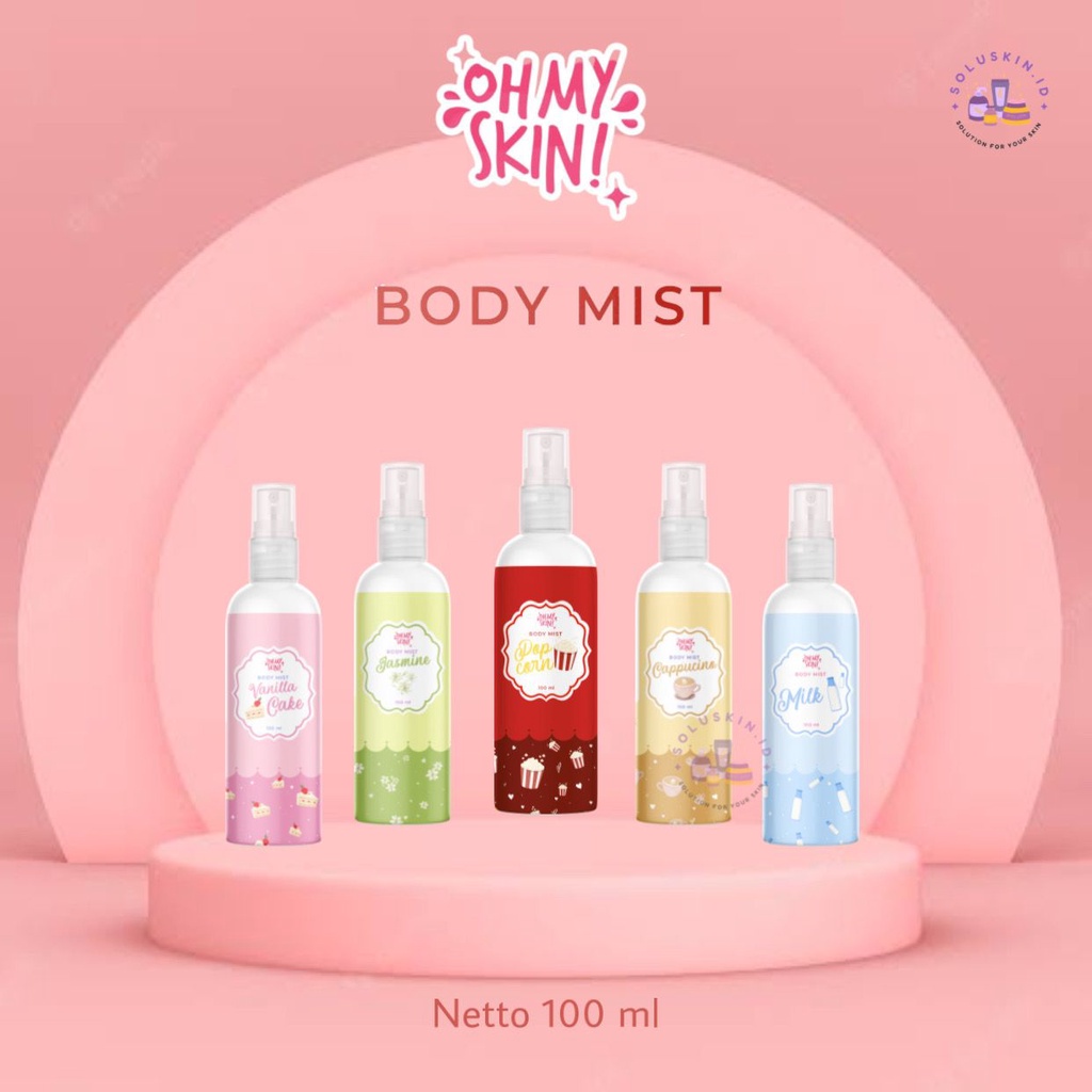 Jual [FREE GIFT] OH MY SKIN BODY MIST OHMYSKIN BODYMIST NEW SERIES 100 ...