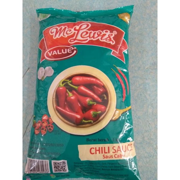 Jual MC lewis saos sambal 1kg | Shopee Indonesia